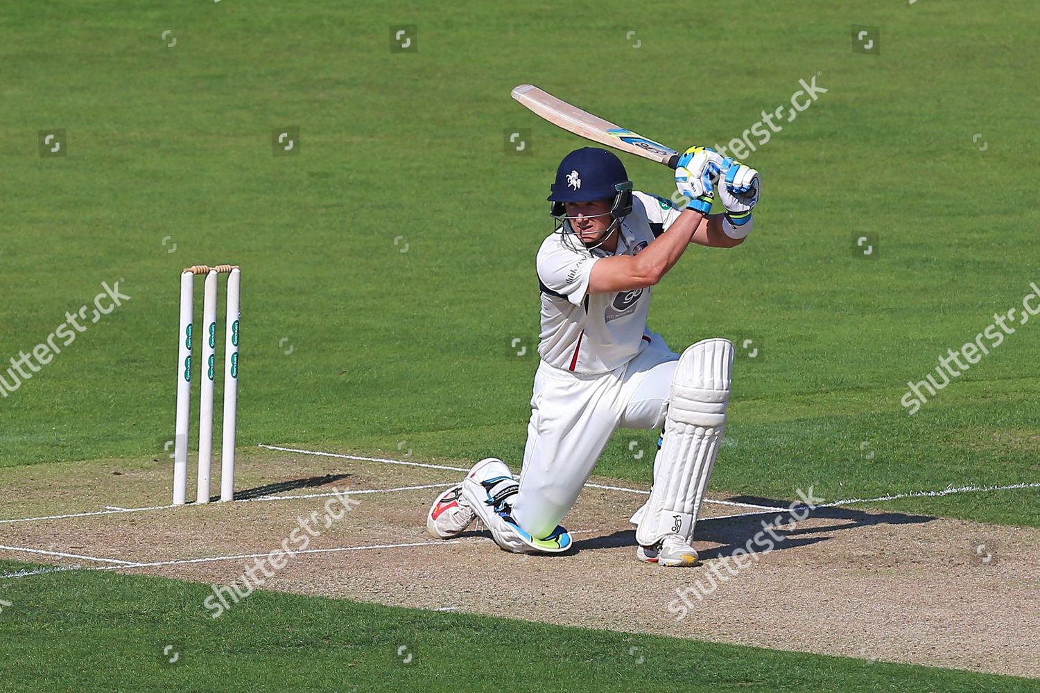 Joe Denly Batting Action Kent During Editorial Stock Photo - Stock ...