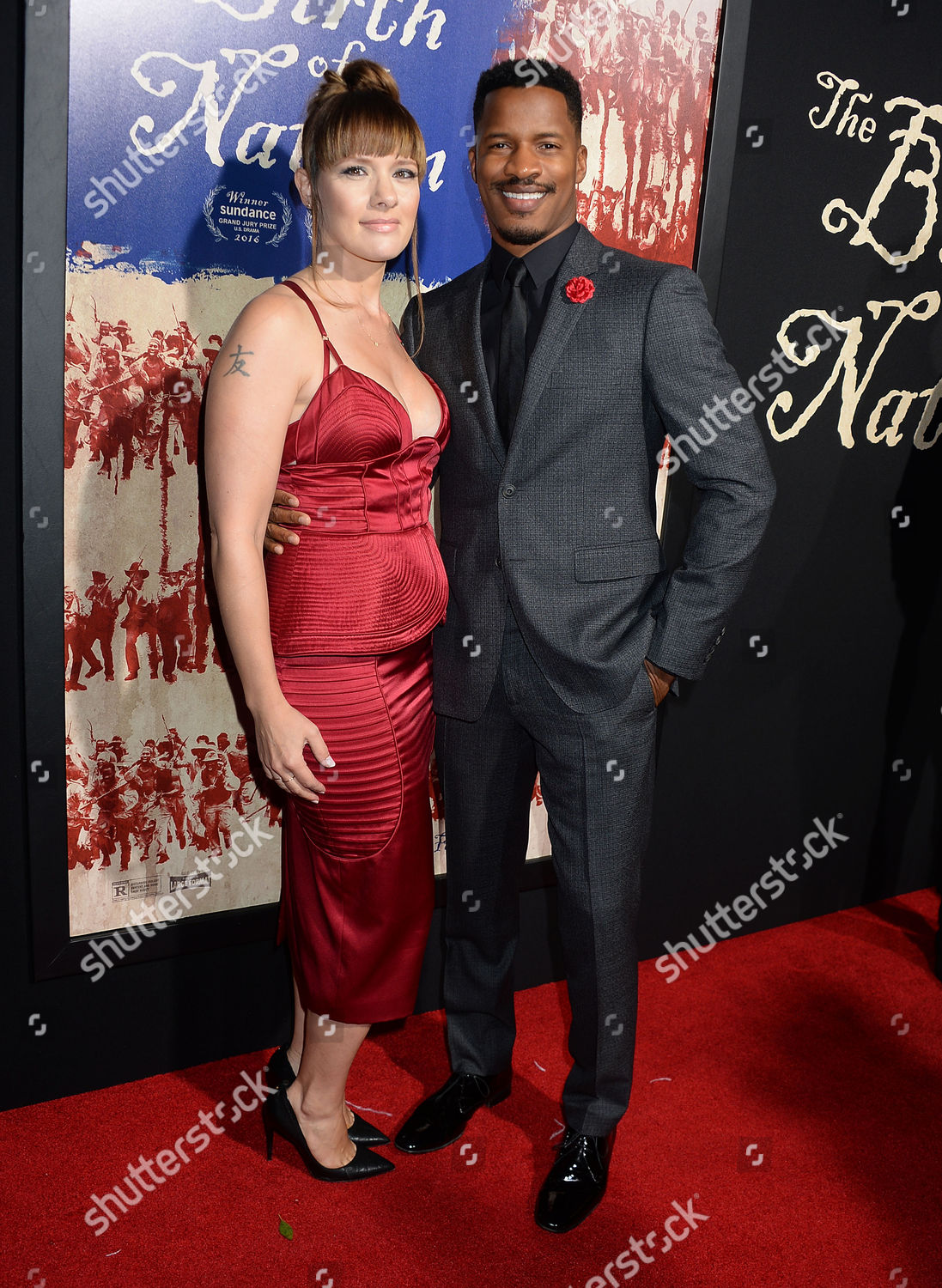 Nate Parker Wife Sarah Disanto Editorial Stock Photo - Stock Image ...