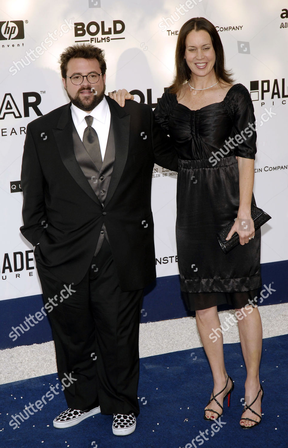 Kevin Smith Wife Jennifer Schwabach Editorial Stock Photo - Stock Image ...