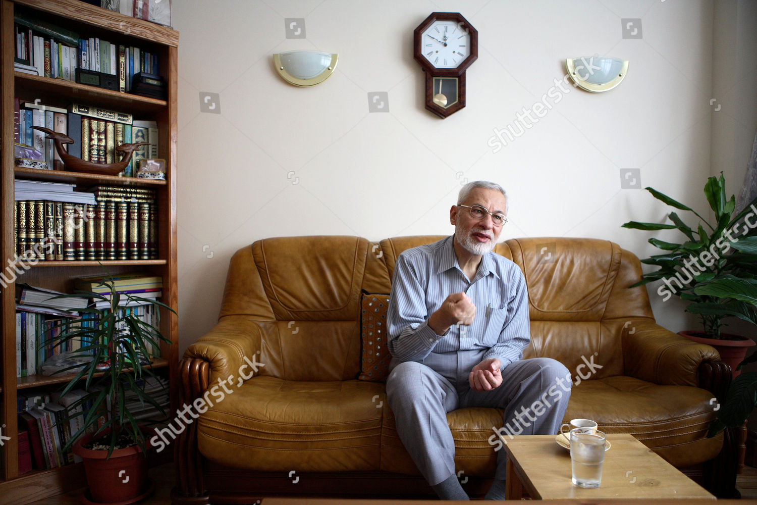Ali Sadreddin Al Bayanouni His Home Editorial Stock Photo - Stock Image ...