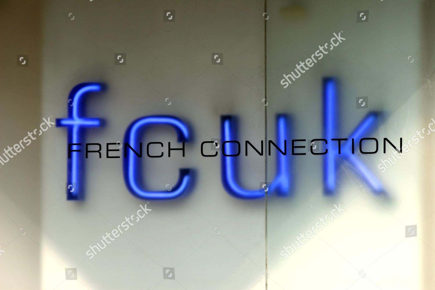 Fcuk French Connection Logo Editorial Stock Photo - Stock Image ...