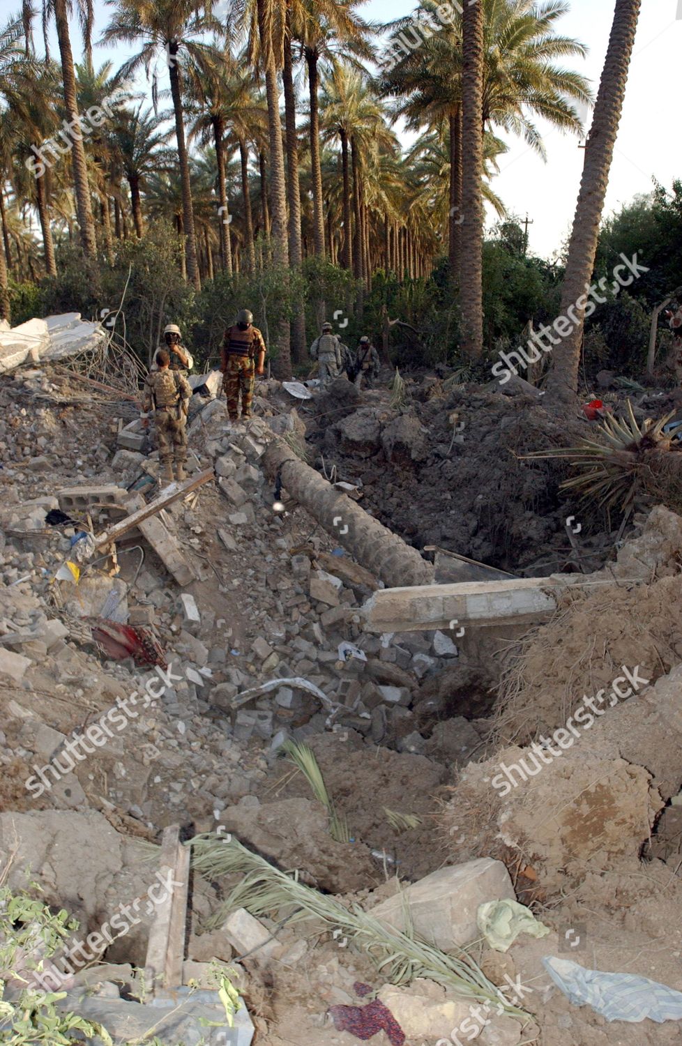 Rubble Debris Litter Site Last Safe Editorial Stock Photo - Stock Image ...
