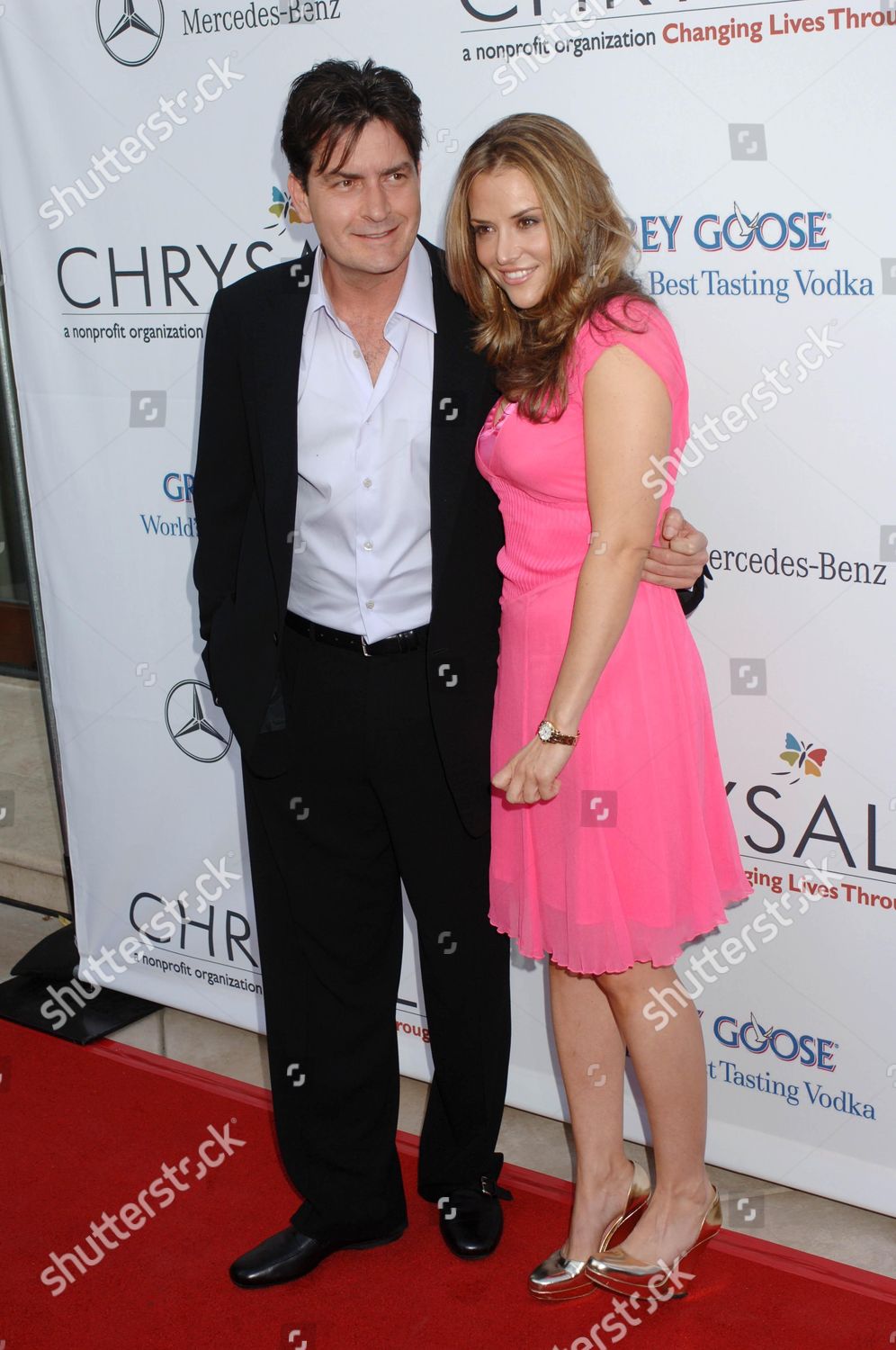 Charlie Sheen Brooke Wolofsky Editorial Stock Photo - Stock Image ...