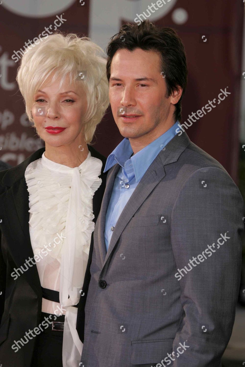 Keanu Reeves Mother Patric Reeves Editorial Stock Photo - Stock Image ...