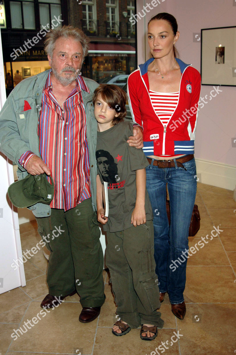 David Bailey Son Sacha Wife Catherine Editorial Stock Photo - Stock ...