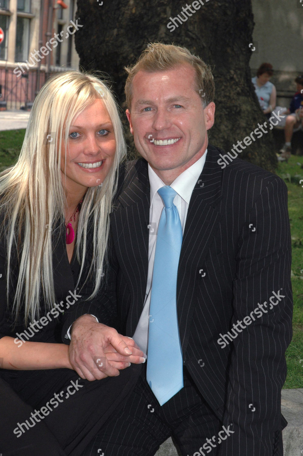 Chris Quinten His Girlfriend Allison Slater Editorial Stock Photo ...
