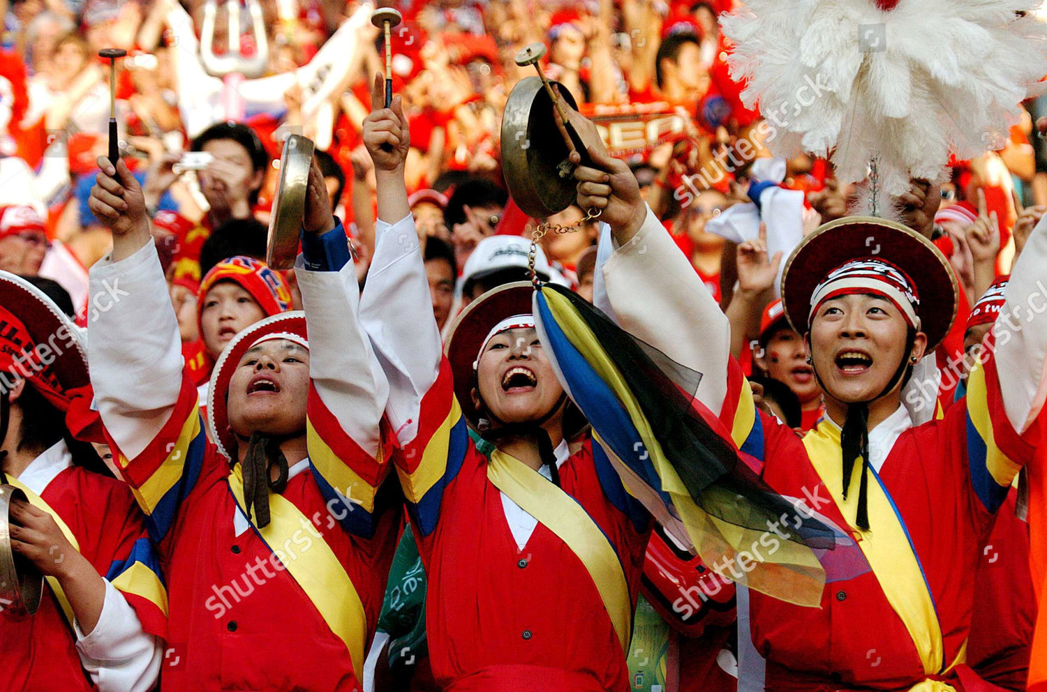 South Korea Football Fans Editorial Stock Photo - Stock Image ...