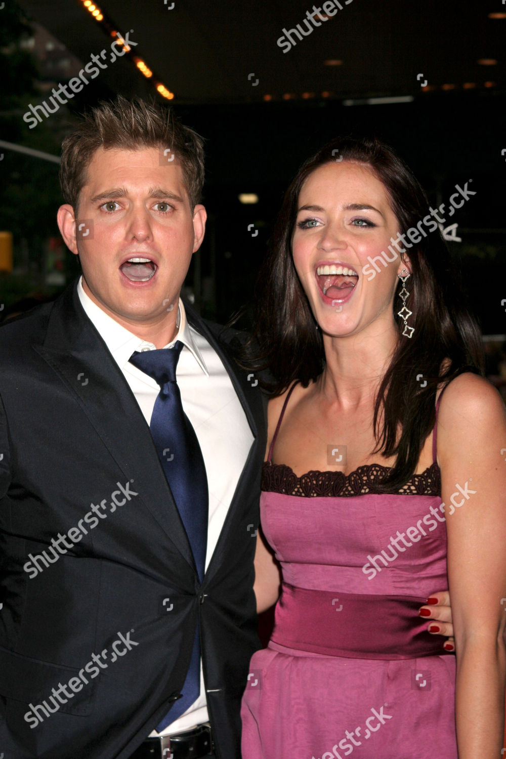 Michael Buble Emily Blunt Editorial Stock Photo - Stock Image ...