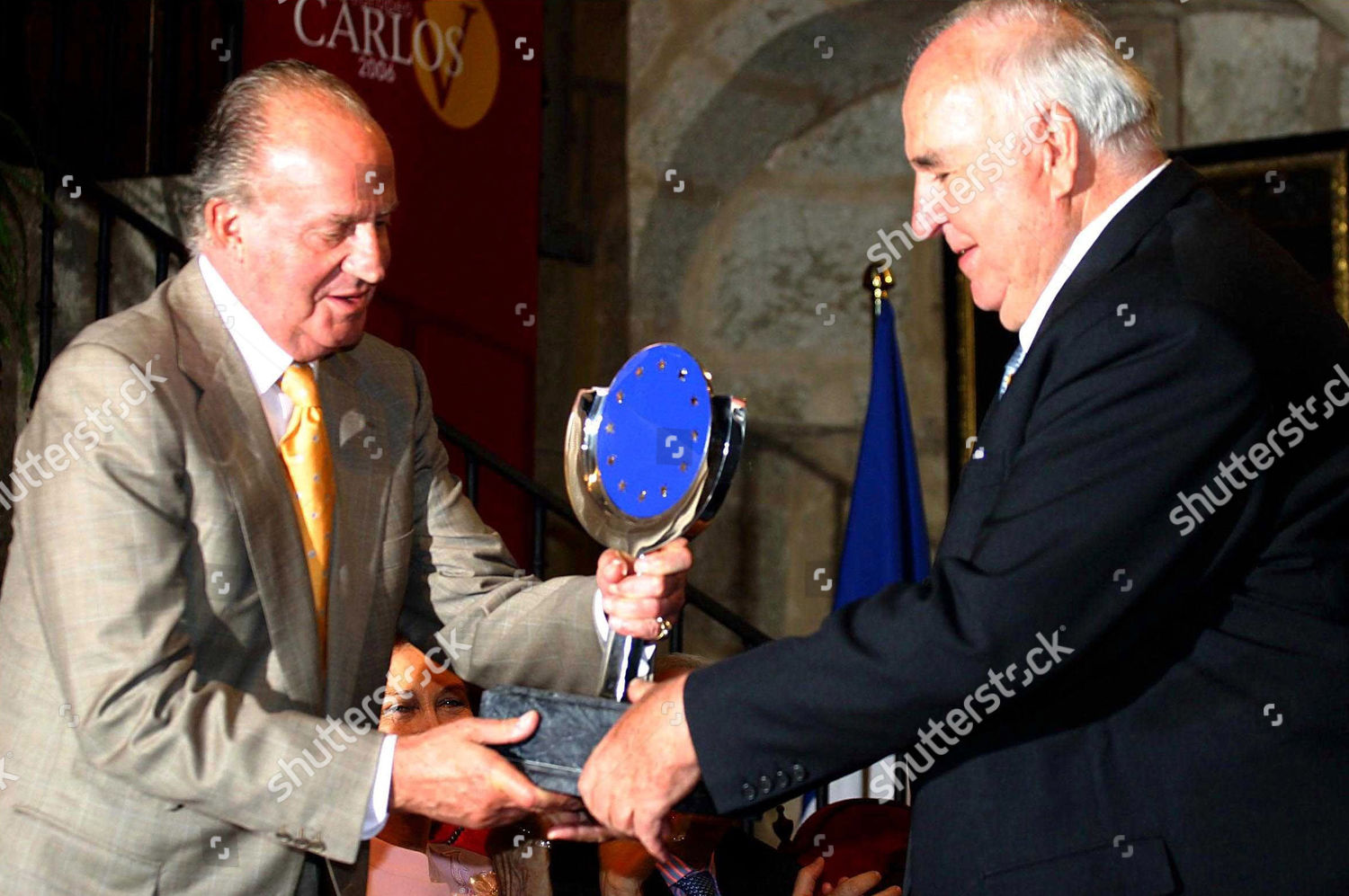 King Juan Carlos Helmut Kohl Editorial Stock Photo - Stock Image ...