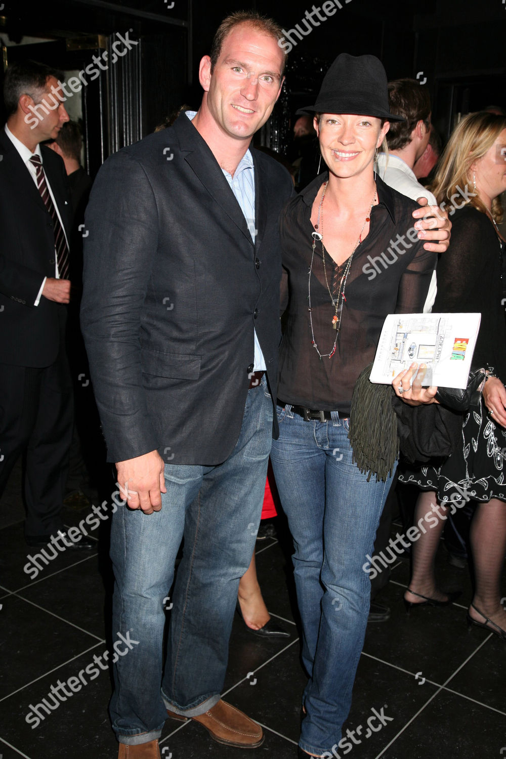 Lawrence Dallaglio Wife Alison Editorial Stock Photo - Stock Image ...