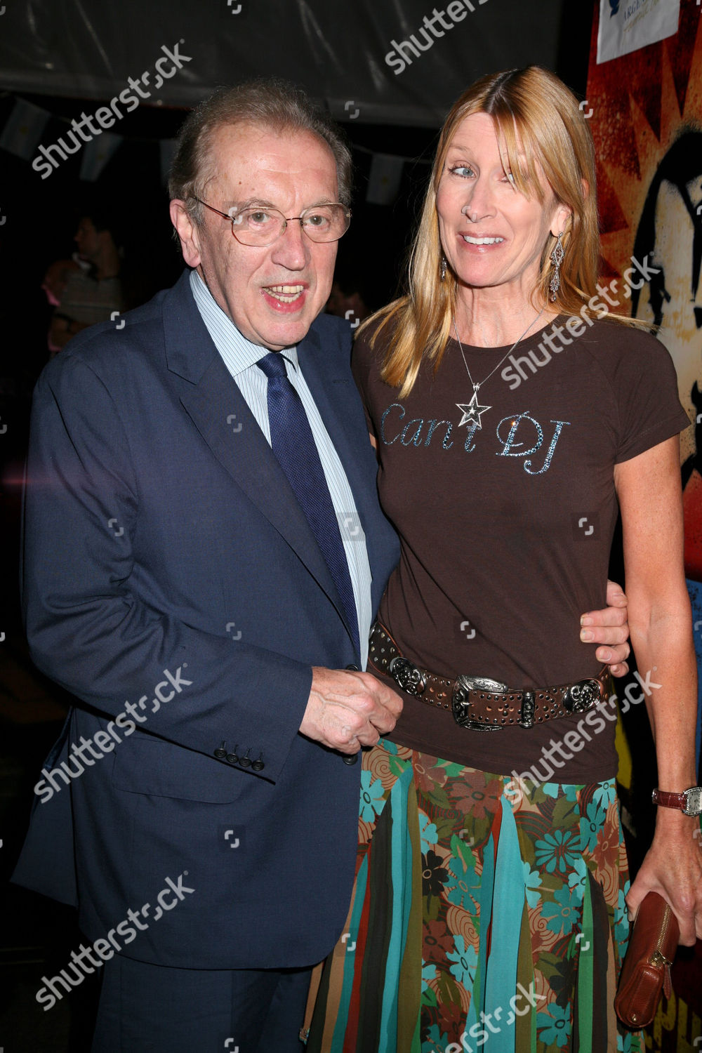 David Frost Wife Lady Carina Fitzalan Editorial Stock Photo - Stock ...