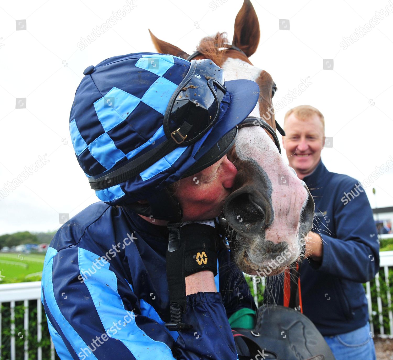 Downpatrick Happy Jockey Mikey Fogarty Gives Editorial Stock Photo ...