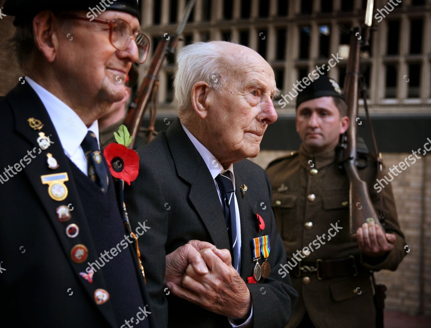 First World War Veterens Bill Stone Editorial Stock Photo - Stock Image ...