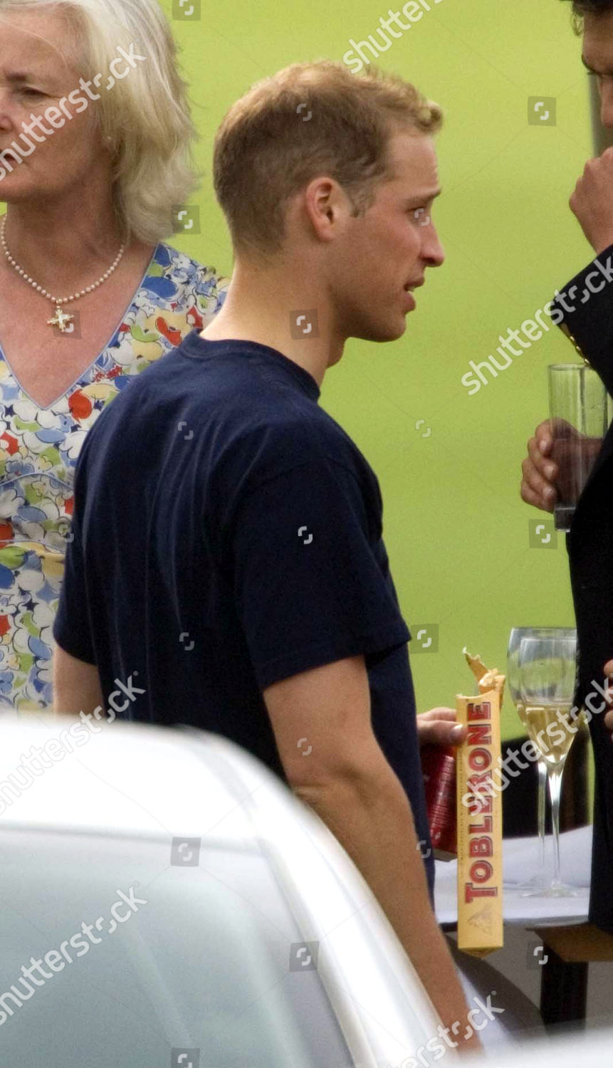 Prince William Eating Toblerone Chocolate Editorial Stock Photo - Stock ...