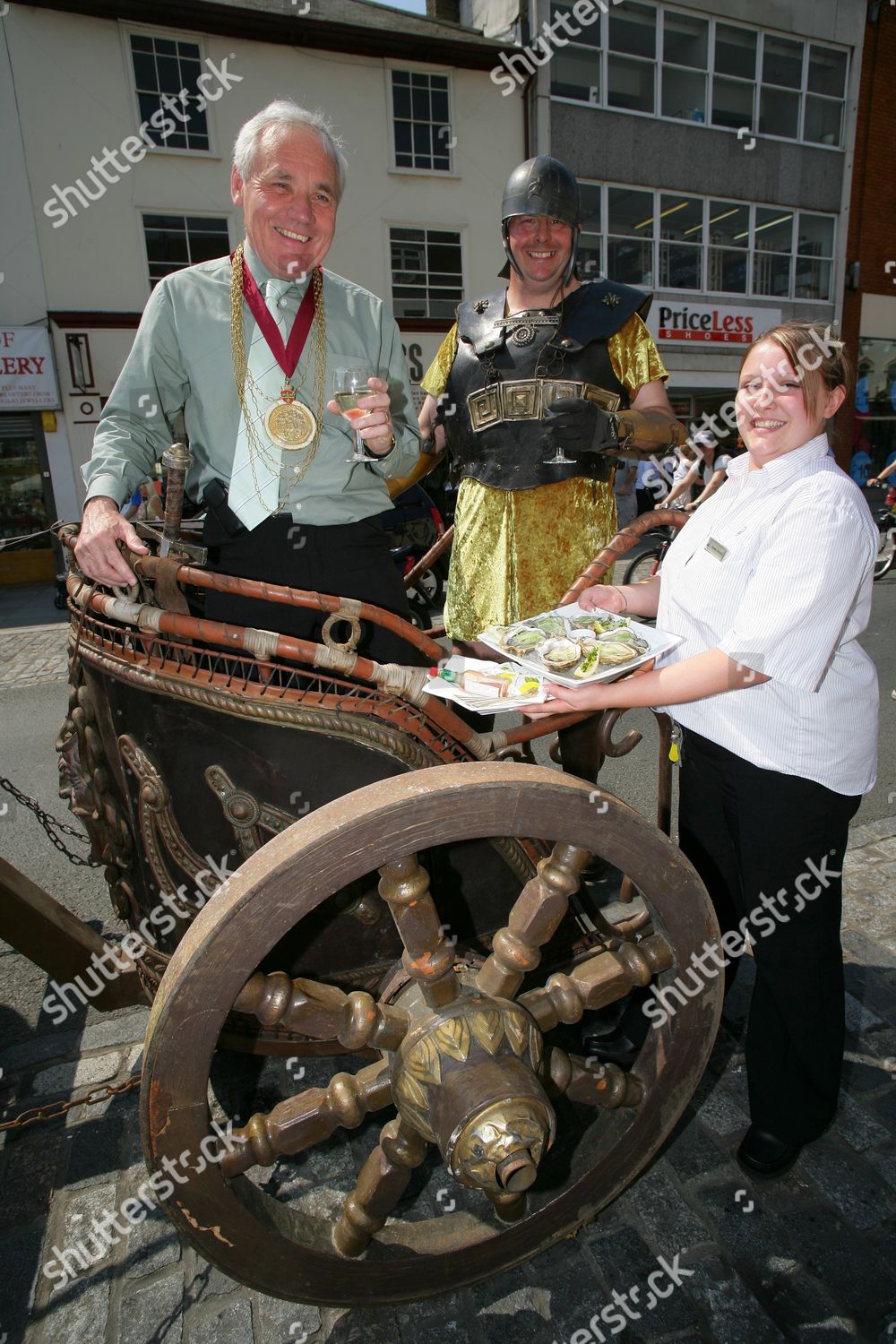 Colchester Mayor Richard Gower Samples Oysters Editorial Stock Photo ...