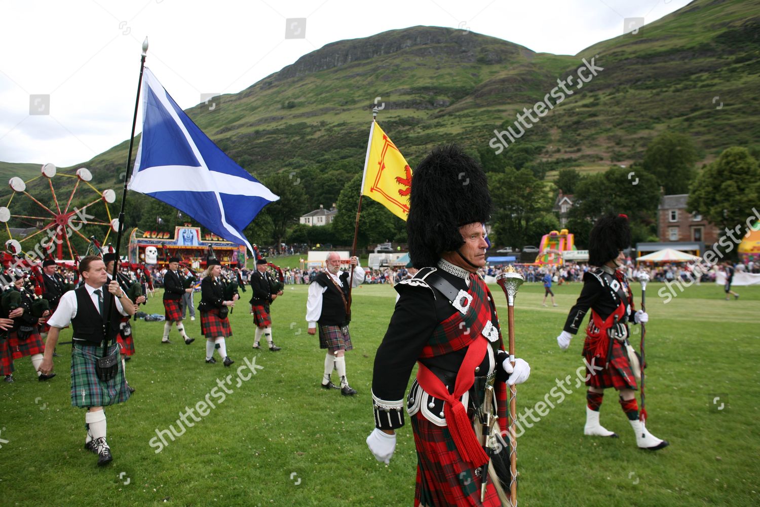 Alloa Bowmar Pipe Band Editorial Stock Photo - Stock Image | Shutterstock