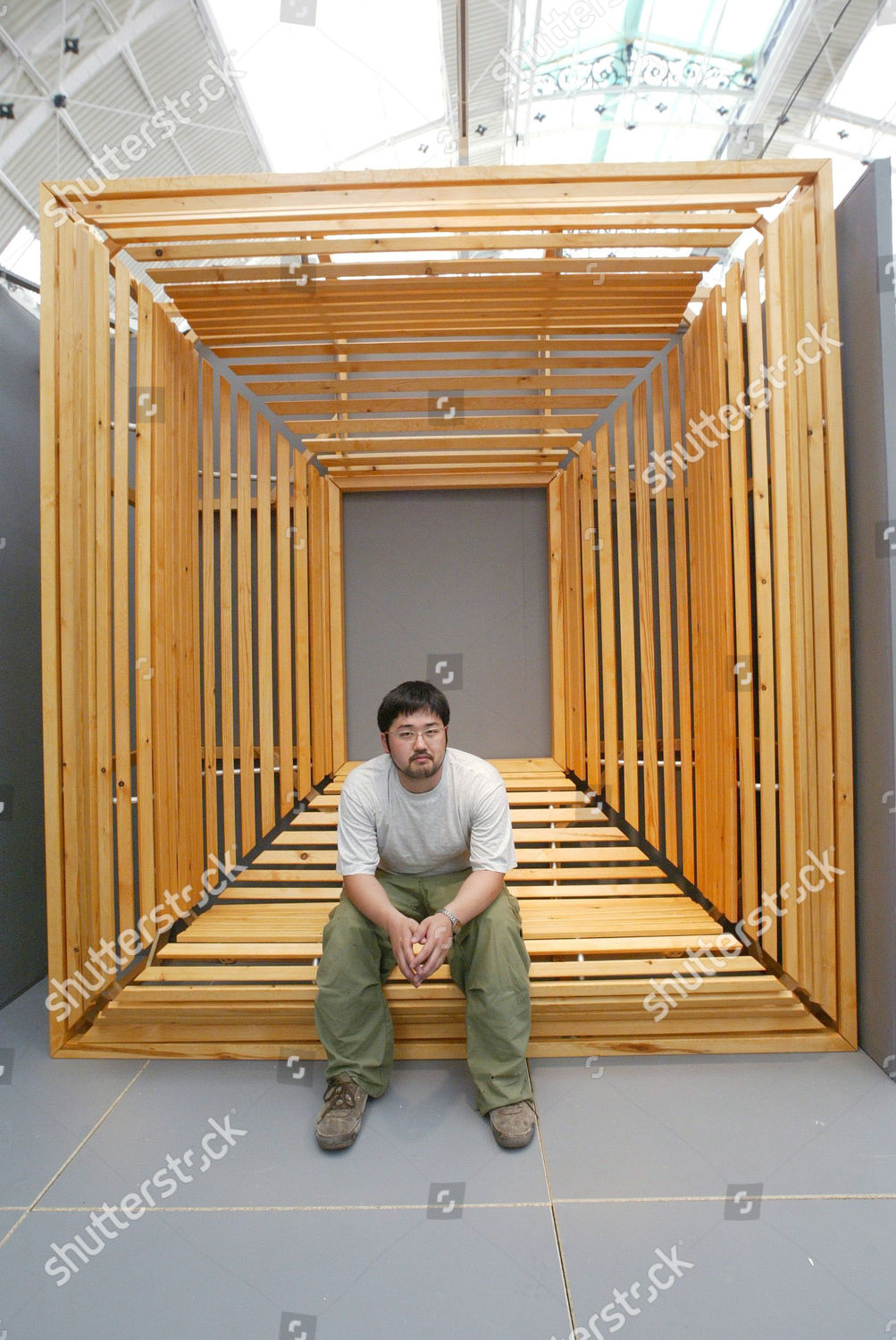 Picture Frame Bench Design By Makoto Editorial Stock Photo - Stock ...