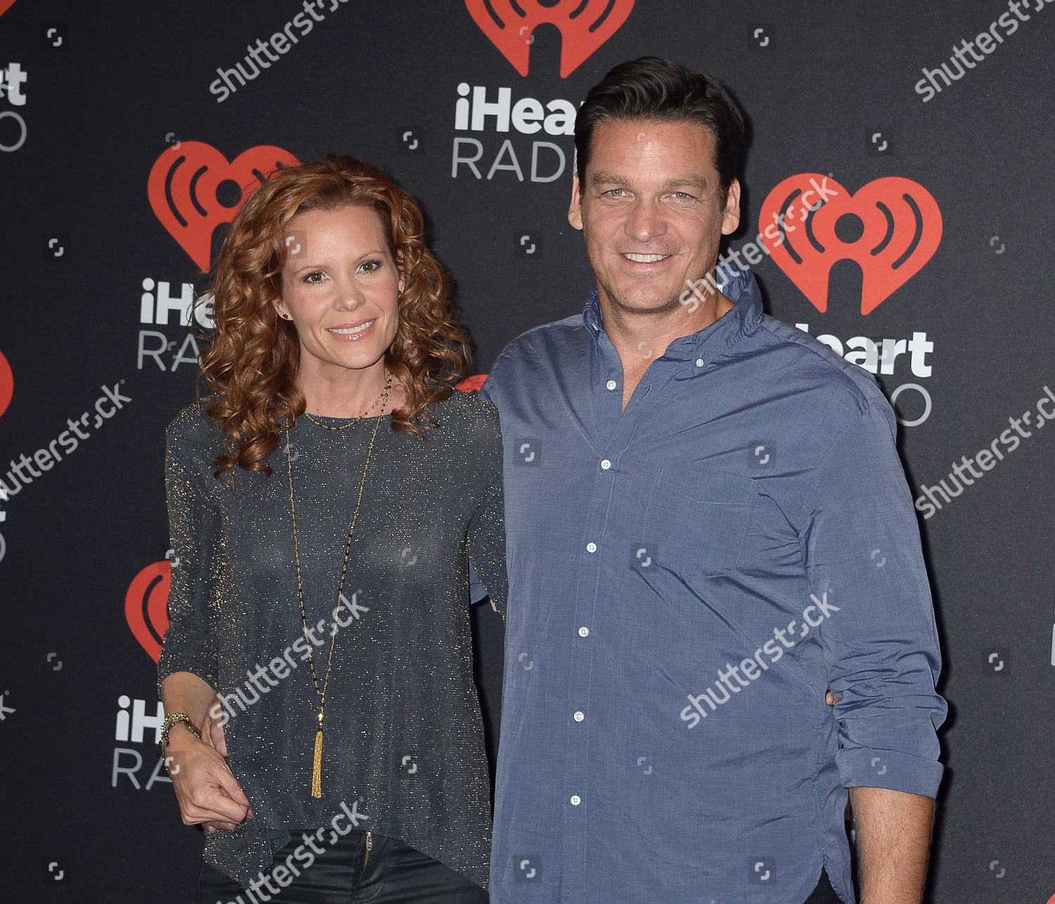 Robyn Lively Husband Bart Johnson Editorial Stock Photo - Stock Image ...