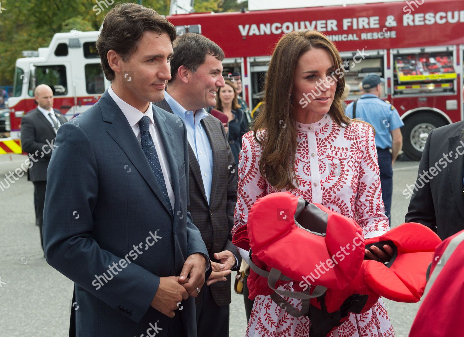 Catherine Duchess Cambridge Justin Trudeau Editorial Stock Photo ...
