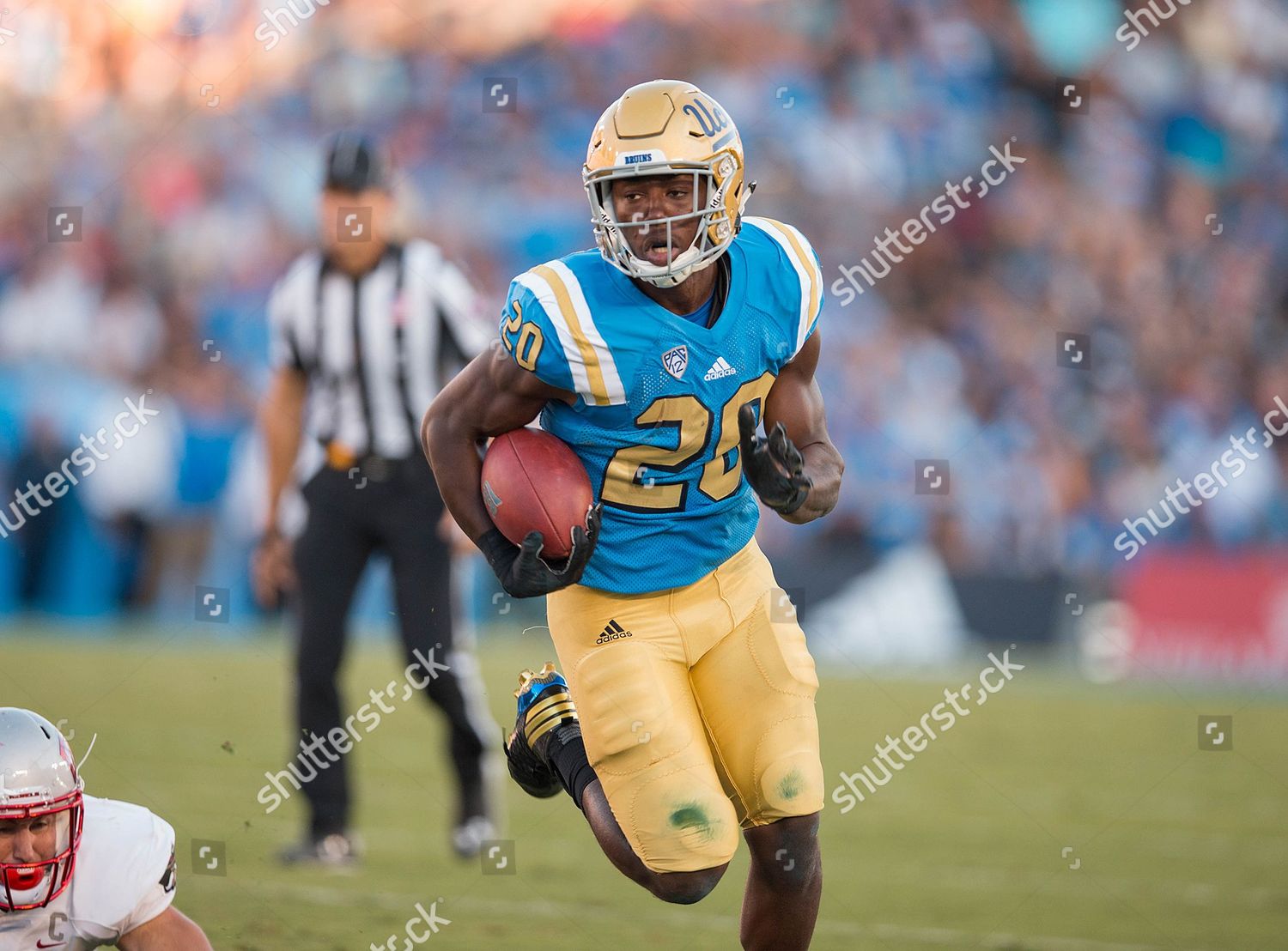 Ucla Running Back 20 Brandon Stephens Editorial Stock Photo - Stock ...