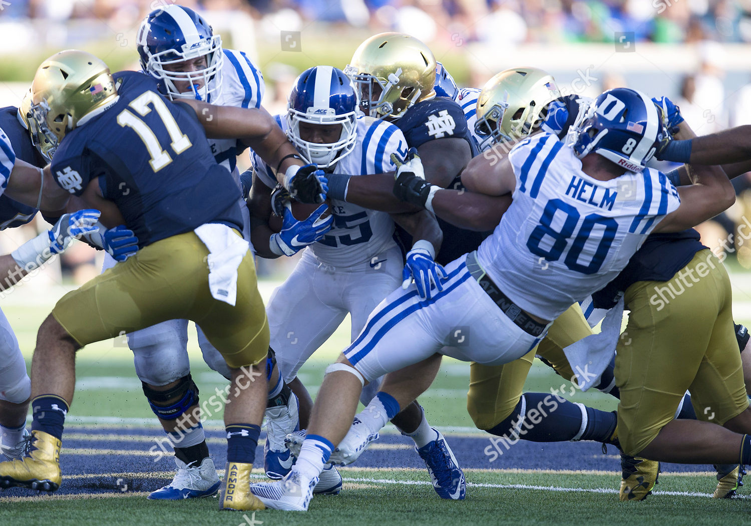 Duke Running Back Jela Duncan 25 Editorial Stock Photo - Stock Image ...