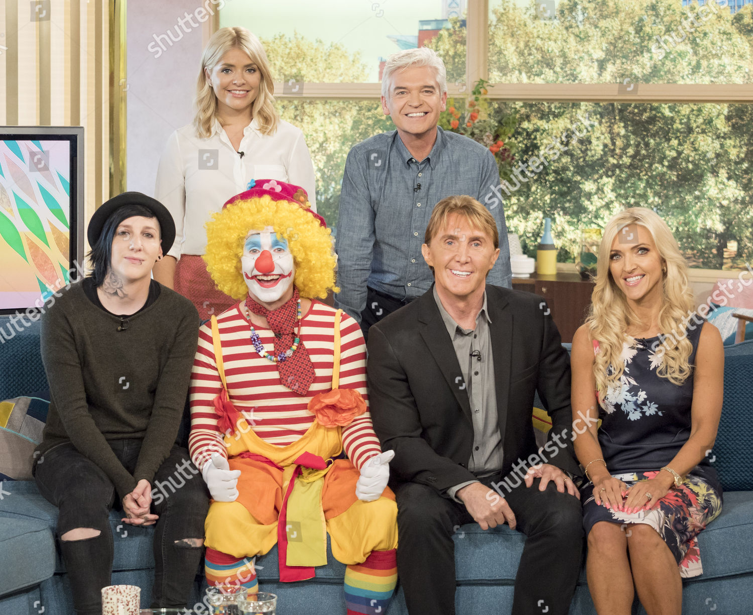 Phillip Schofield Holly Willoughby Naomi Holmes Editorial Stock Photo ...