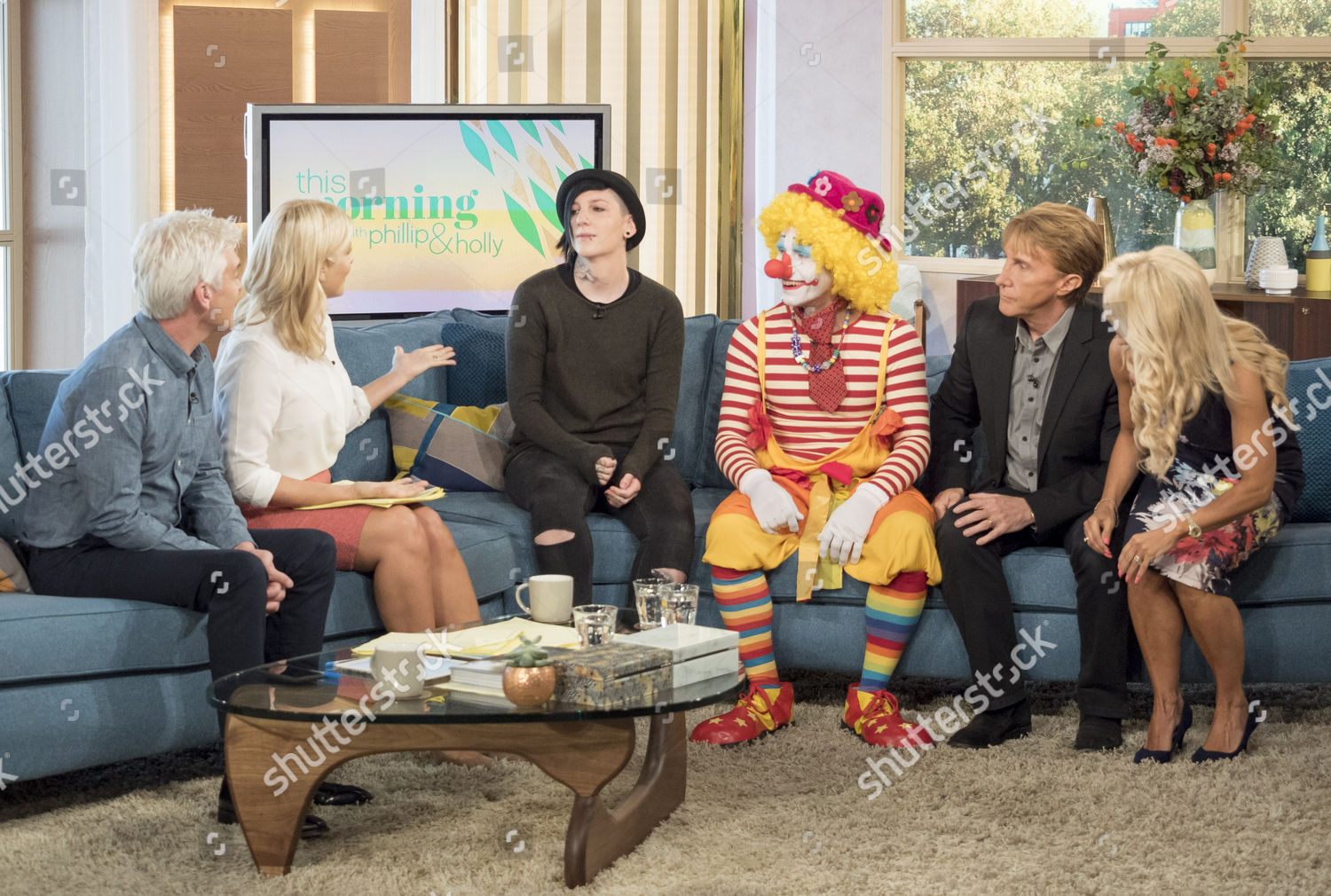 Phillip Schofield Holly Willoughby Naomi Holmes Editorial Stock Photo ...
