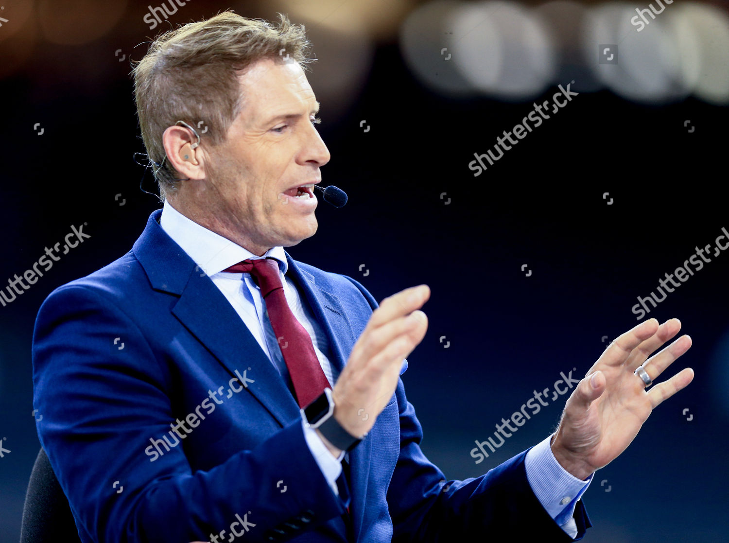Espn Monday Night Countdown Cohost Steve Editorial Stock Photo - Stock ...