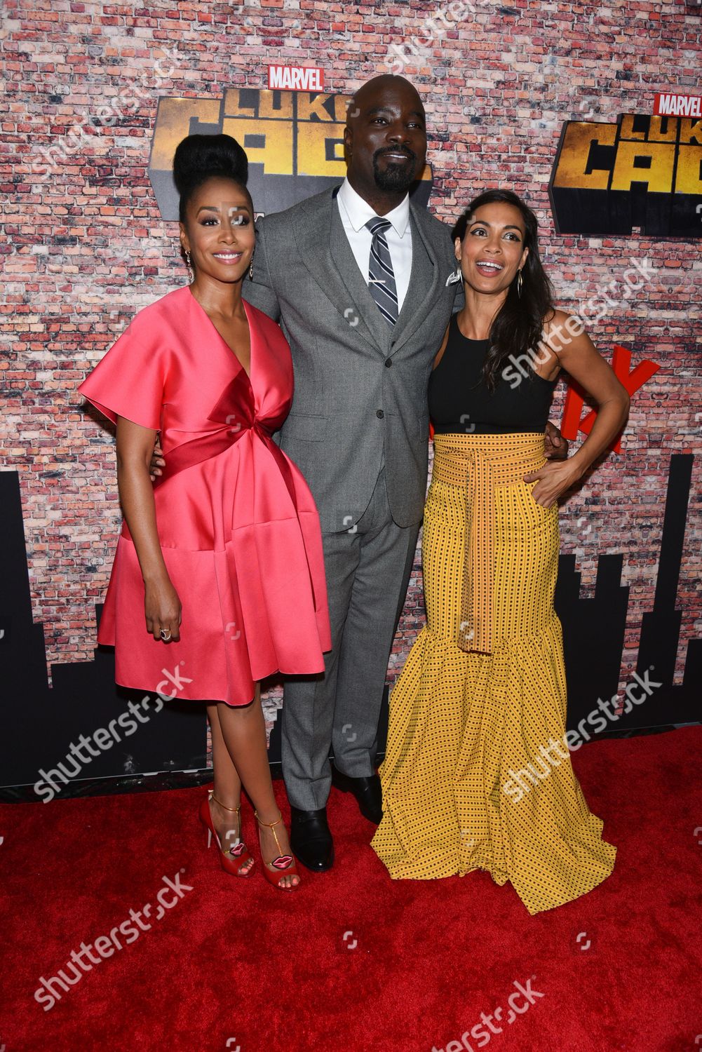 Simone Missick Mike Colter Rosario Dawson Editorial Stock Photo - Stock ...