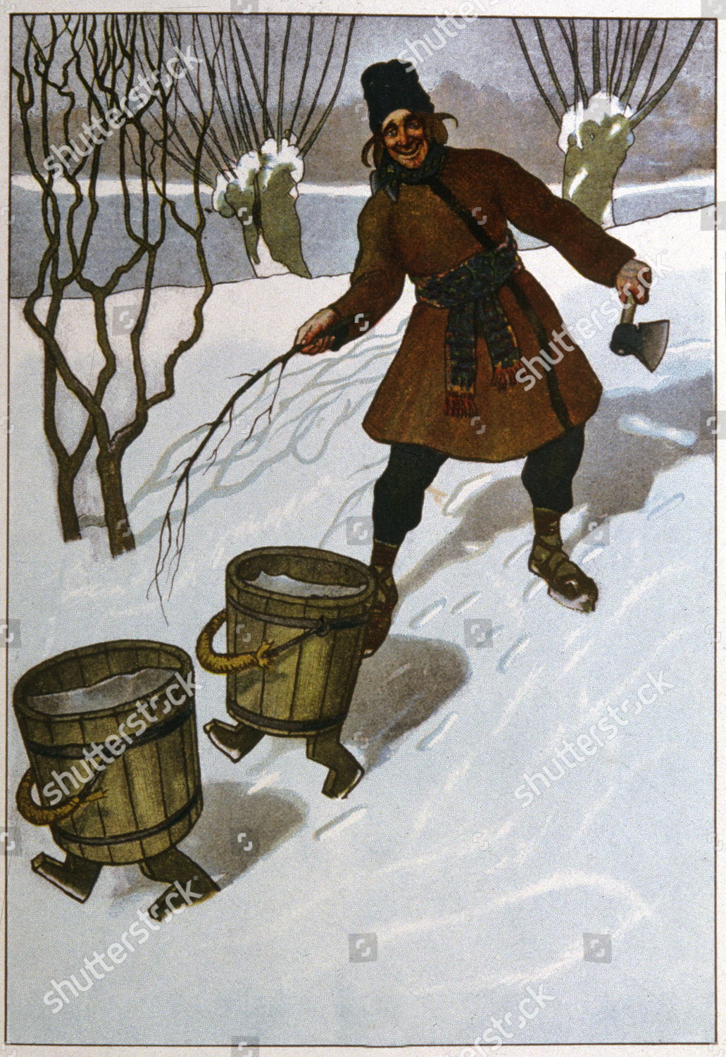 Literature Fairy Tales Magical Water Buckets Editorial Stock Photo ...