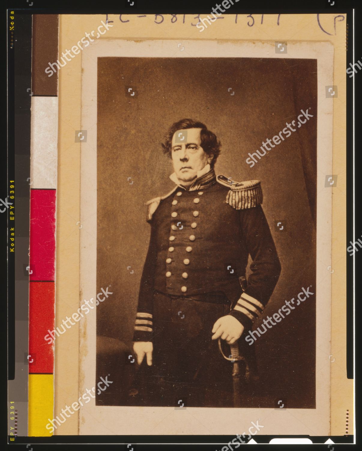 Commodore Matthew C Perry 17941858 Us Editorial Stock Photo - Stock ...