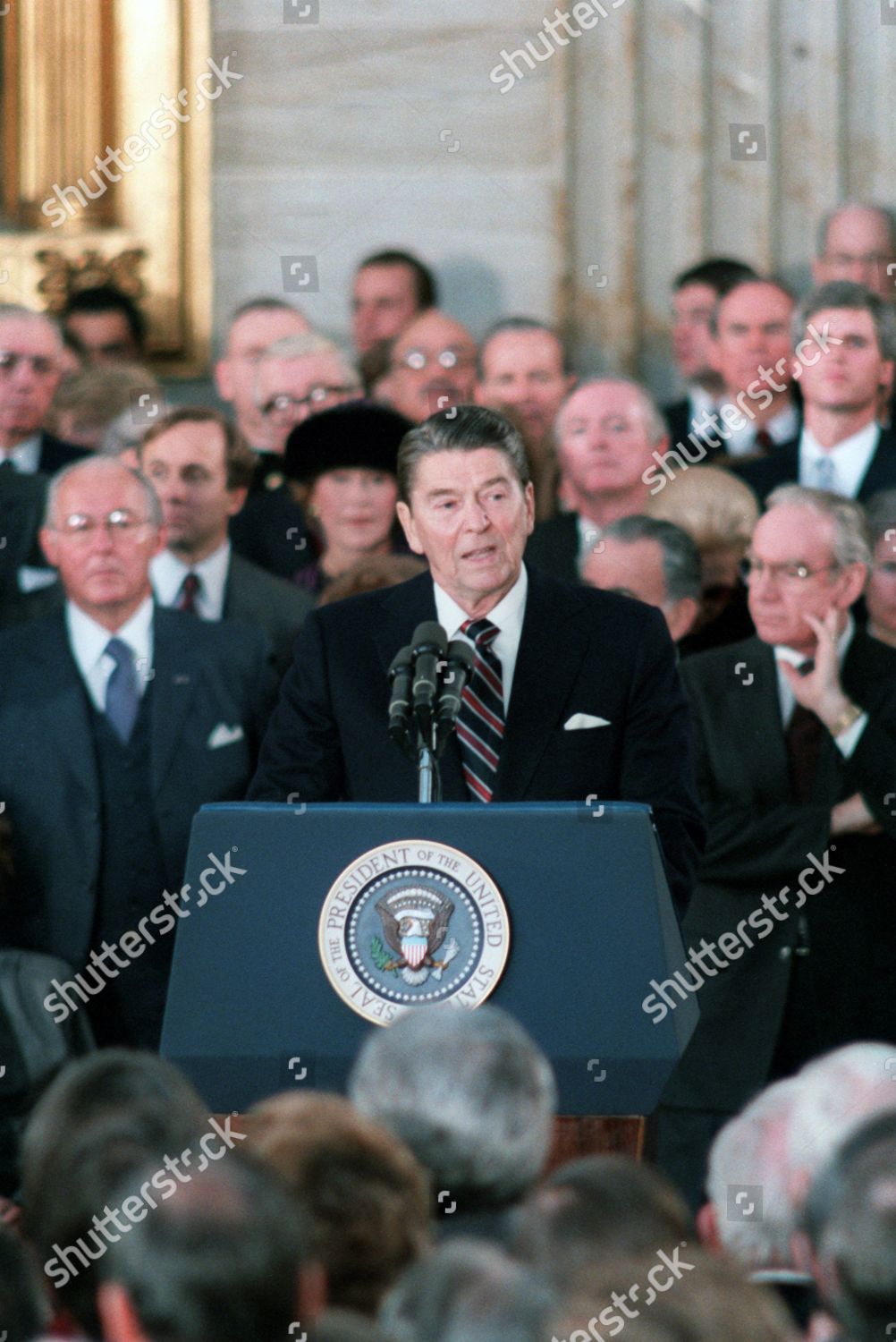 40th Us President Ronald Reagan 19112004 Editorial Stock Photo - Stock ...