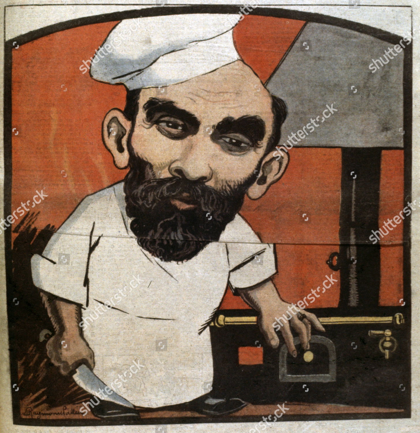 Justice French Serial Killer Henri Landru Editorial Stock Photo - Stock ...