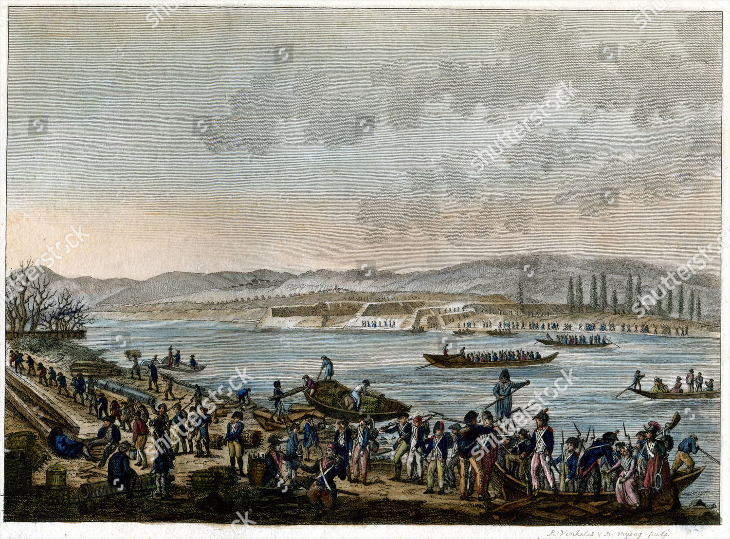 History French Revolution Revolutionary Wars Bridgehead Editorial Stock ...