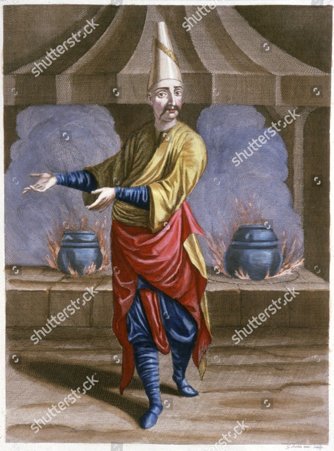 Chef Sultan Turkey During Ottoman Empire Editorial Stock Photo - Stock ...