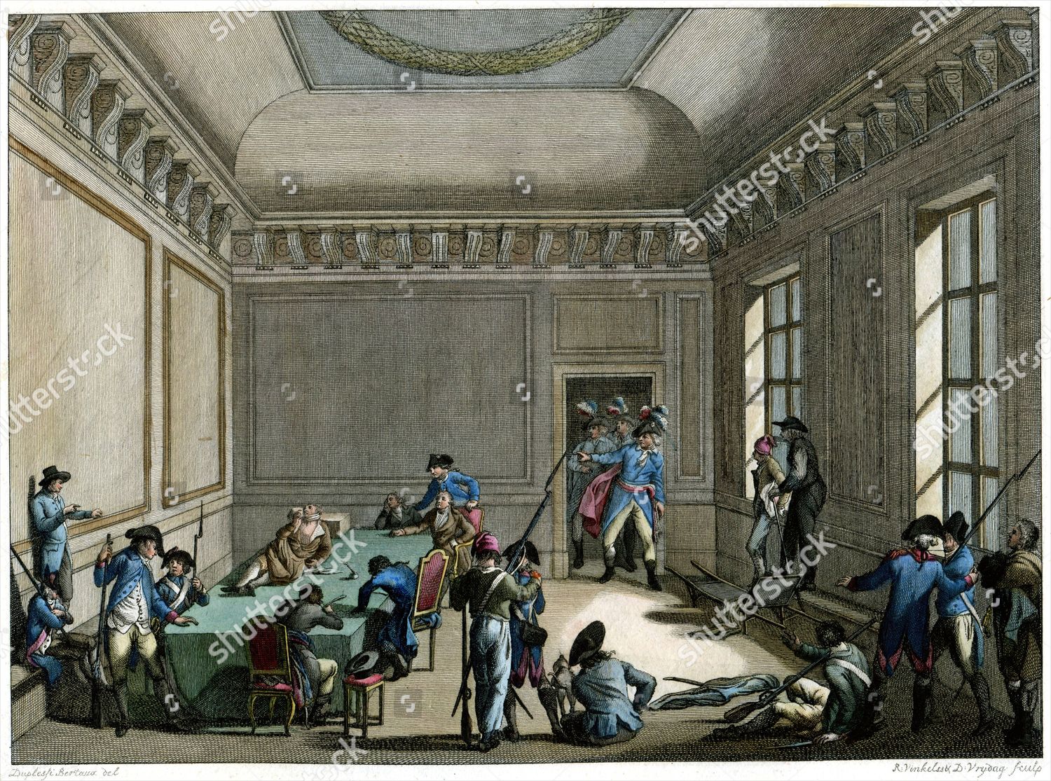 History French Revolution Arrest Maximilian De Editorial Stock Photo ...