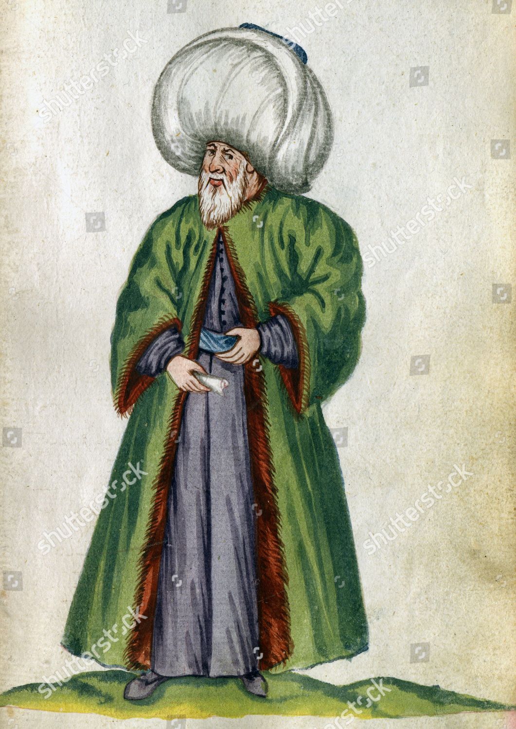 Geography Turkey Turkish Mufti Sunni Islamic Editorial Stock Photo ...