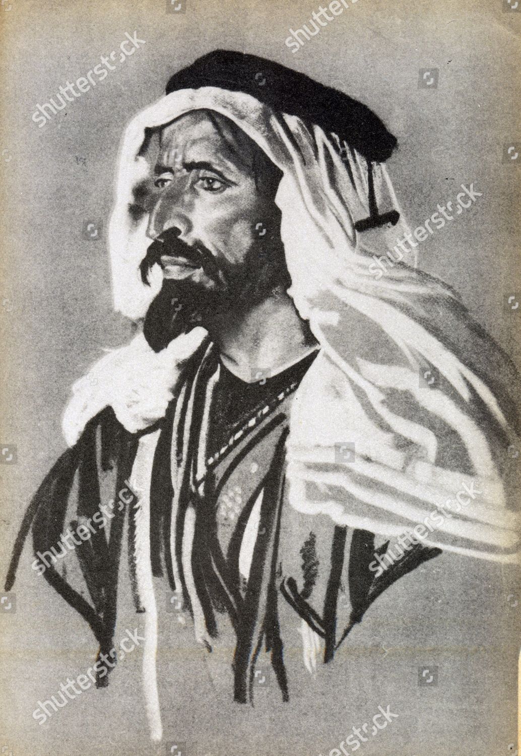 Auda Ibu Tayi 18741924 Leader Howeitat Editorial Stock Photo - Stock ...