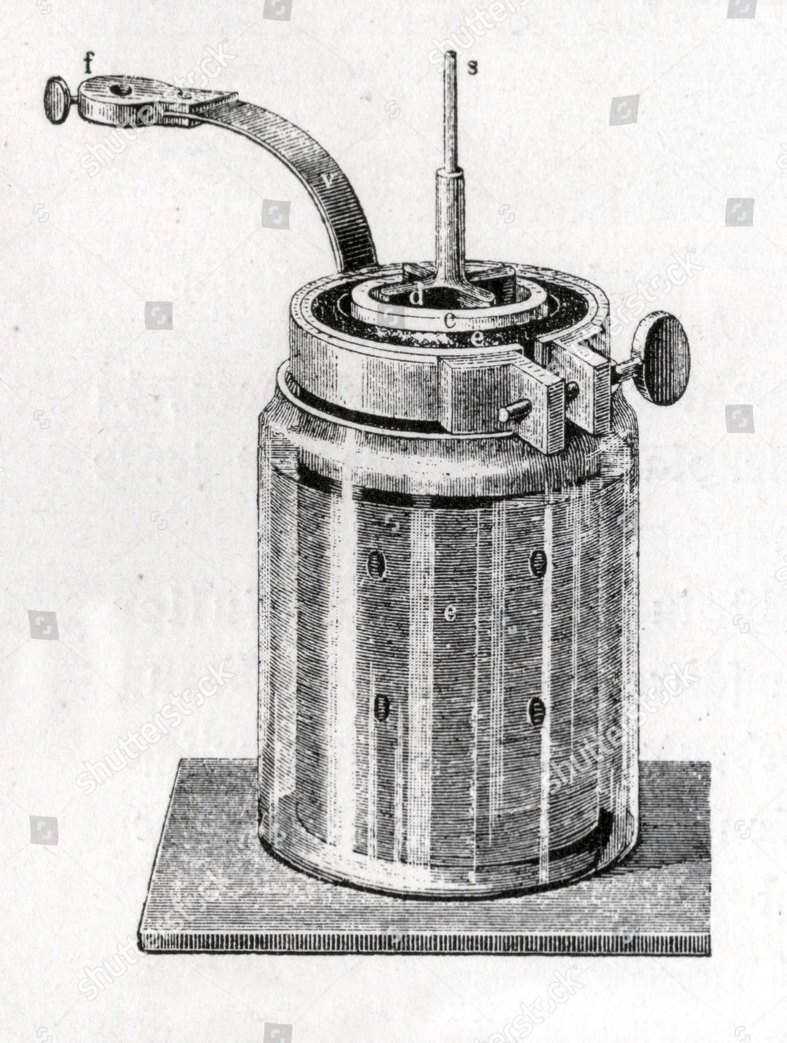 Cell Developed By Robert Bunsen 181199 Editorial Stock Photo - Stock ...