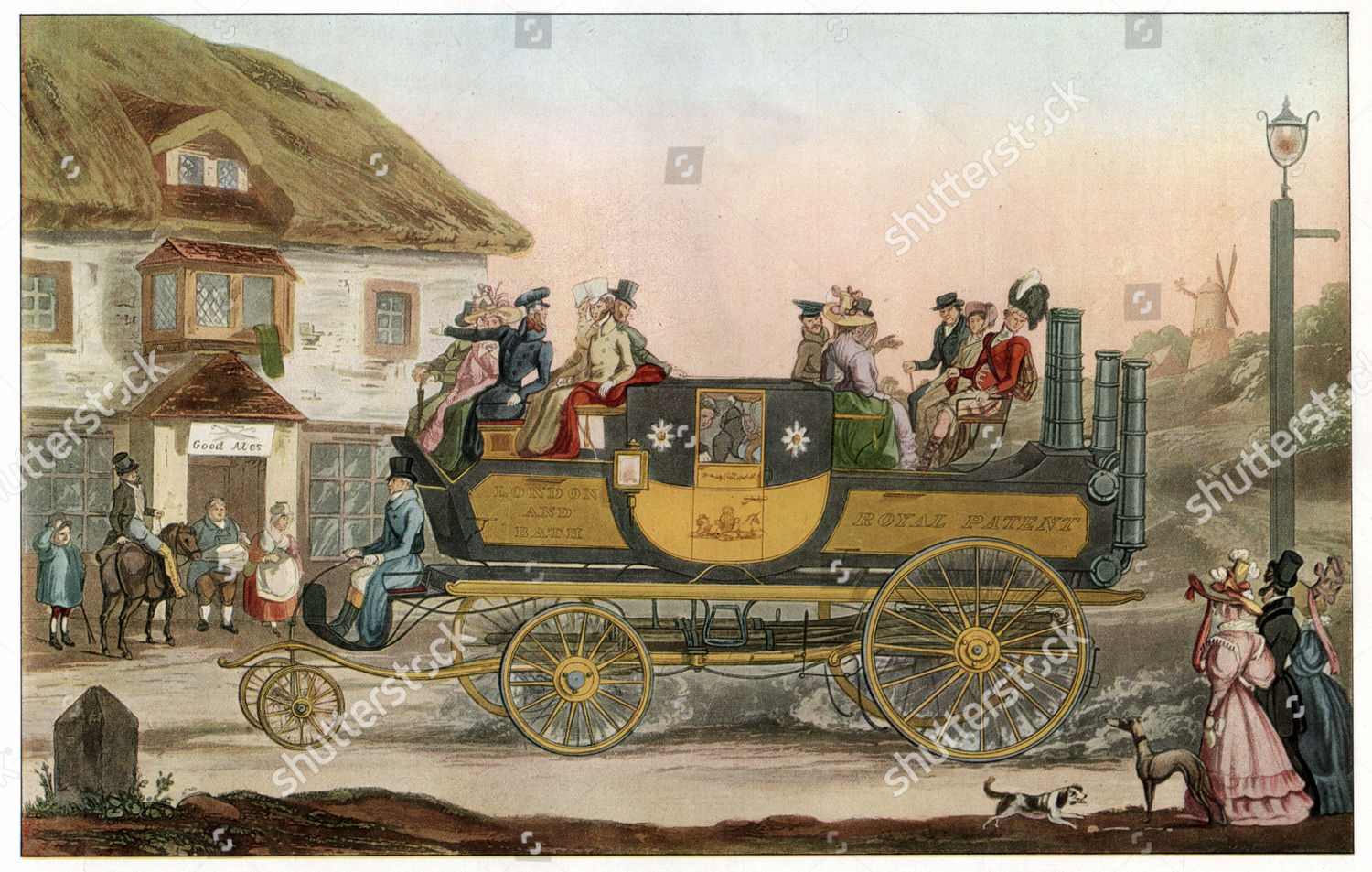 STEAM CARRIAGE BY GOLDSWORTHY GURNEY ENGLAND Editorial Stock Photo ...