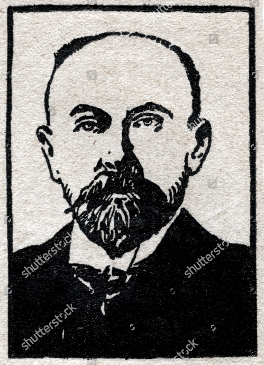 Georgi Plekhanov 18561918 Russian Revolutionary Marxist Editorial Stock ...