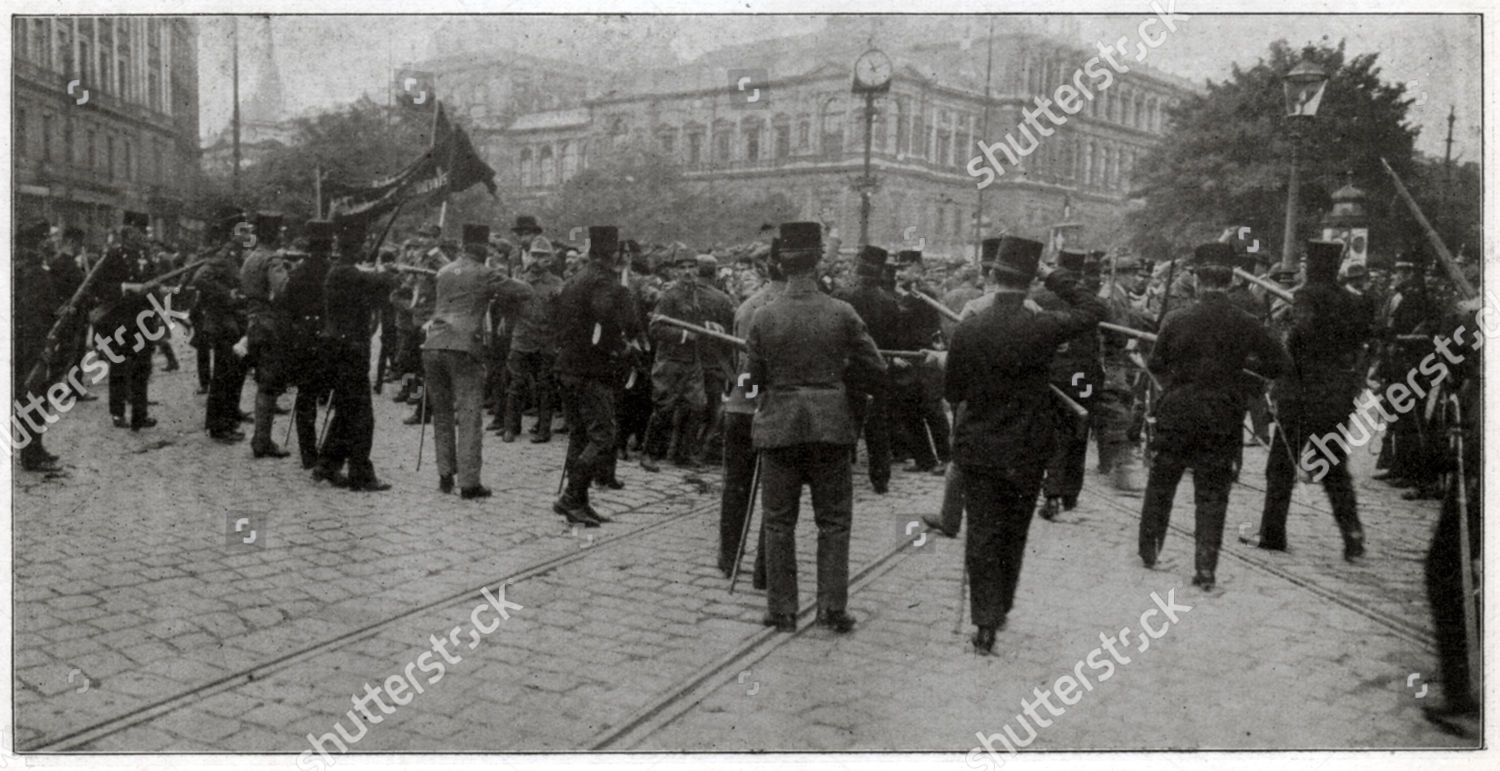 Austria Repression Communist Riot Vienna June Editorial Stock Photo ...