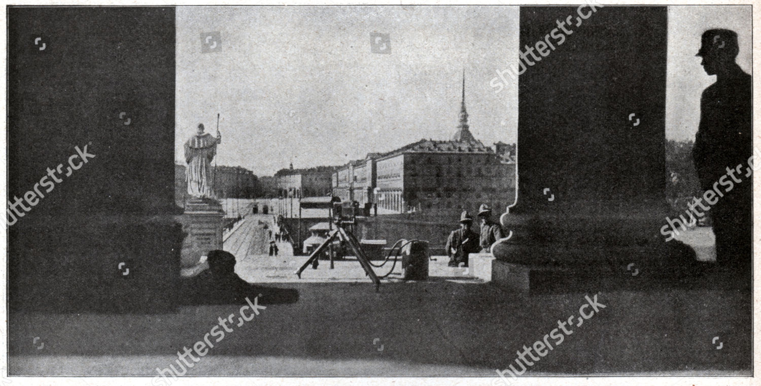 Machine Gun Army Turin Repression Communist Editorial Stock Photo ...