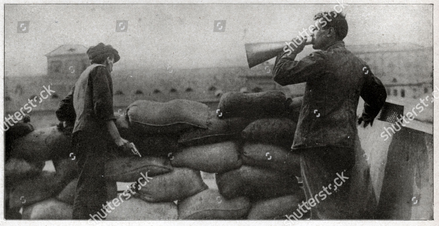 Communist Strikes Fiat Factory Turin August Editorial Stock Photo ...