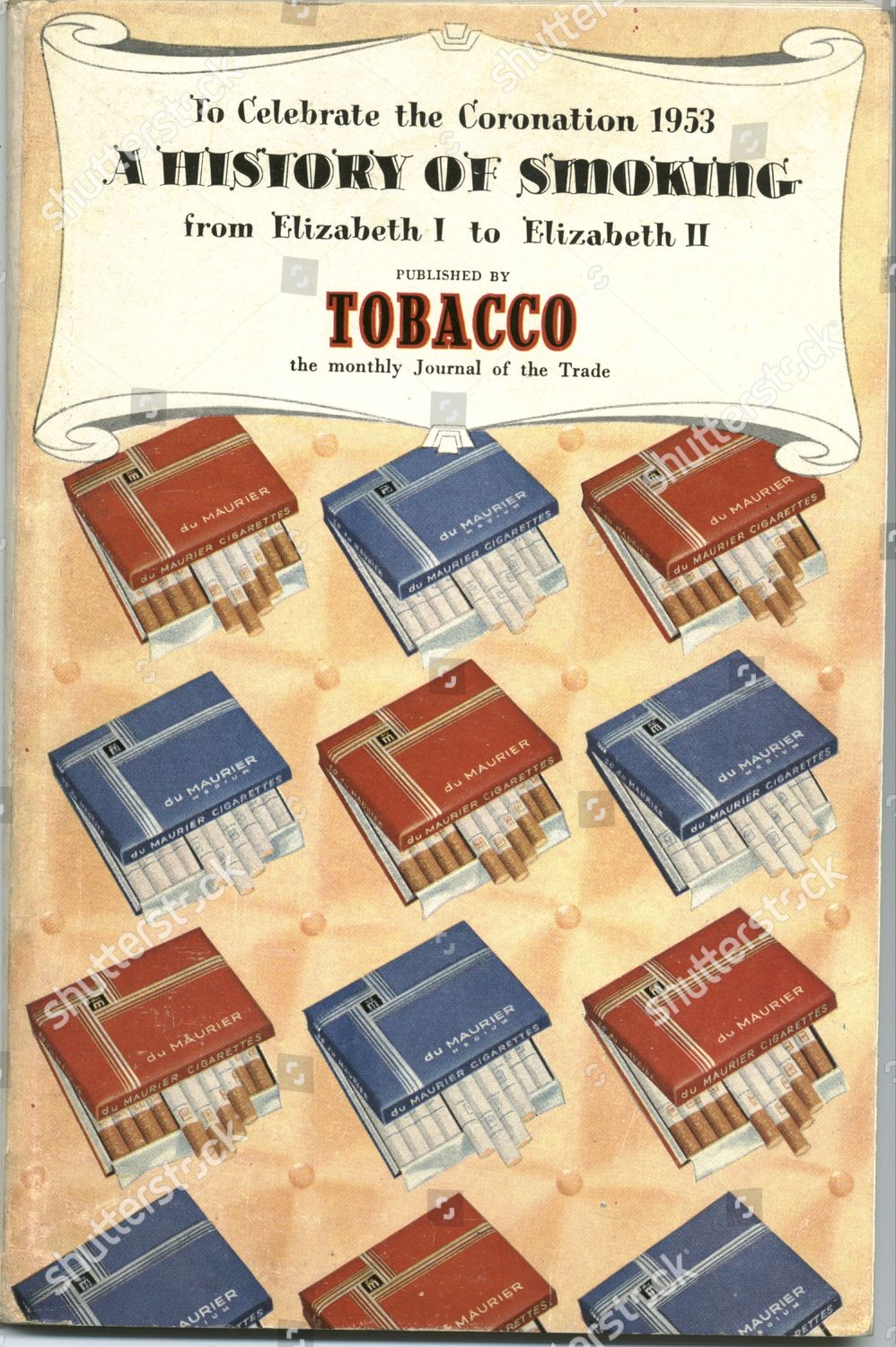 History Smoking Published By Tobacco Celebrate Editorial Stock Photo ...