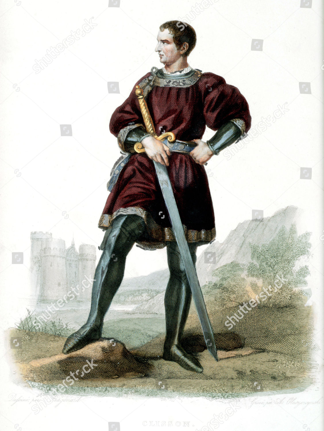 Oliver De Clisson 13361407 Soldier Constable Editorial Stock Photo ...
