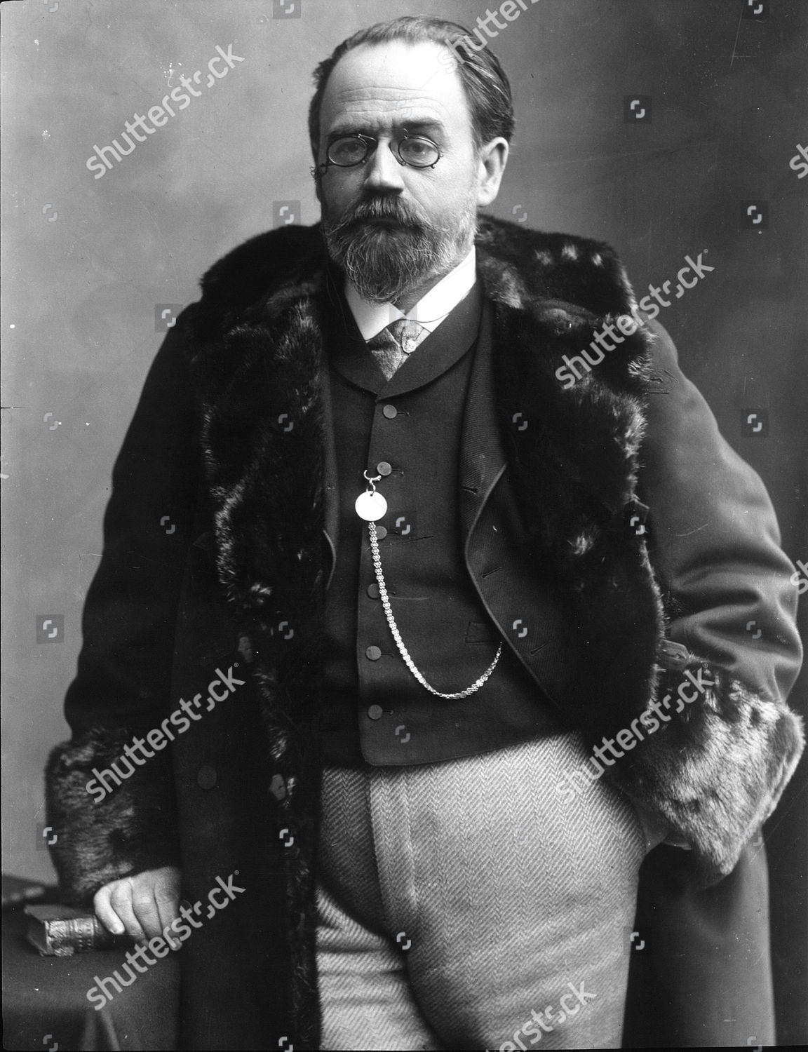 Emile Zola Photograph 1880s Nadar Editorial Stock Photo - Stock Image ...
