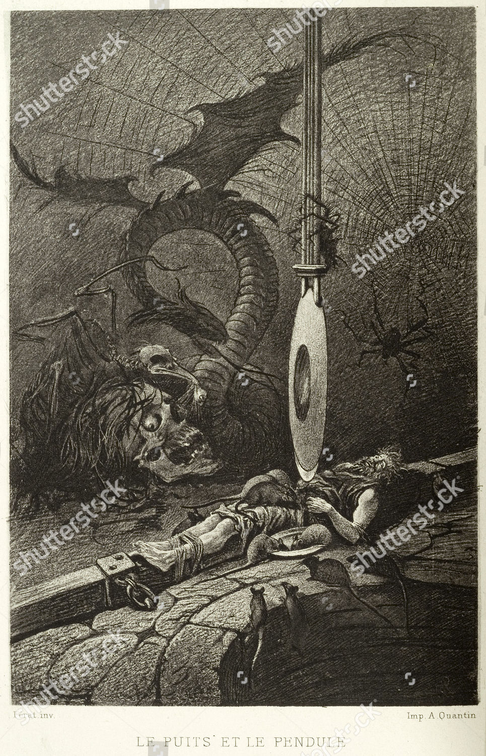 The Pit And The Pendulum Illustration