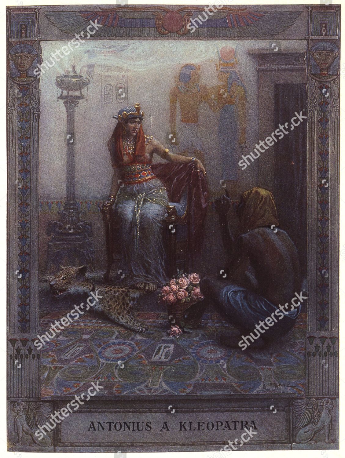 Antony Cleopatra Scene Play By William Editorial Stock Photo - Stock ...