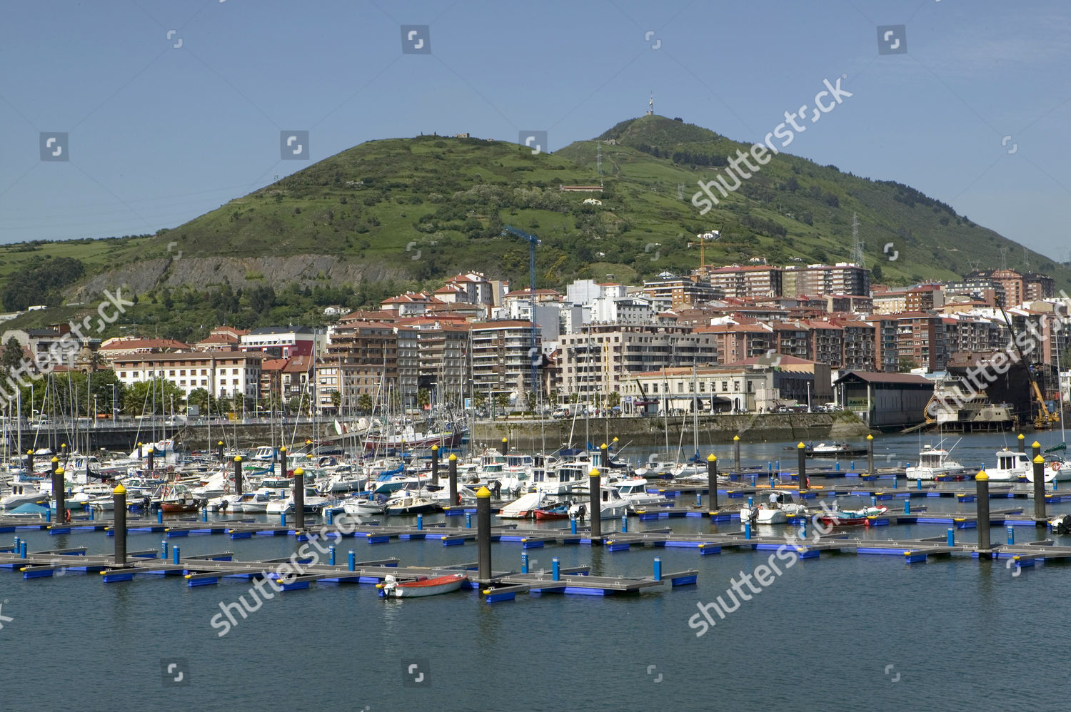 Marina Port Santurtzi Port Santurtzi Situated Editorial Stock Photo ...